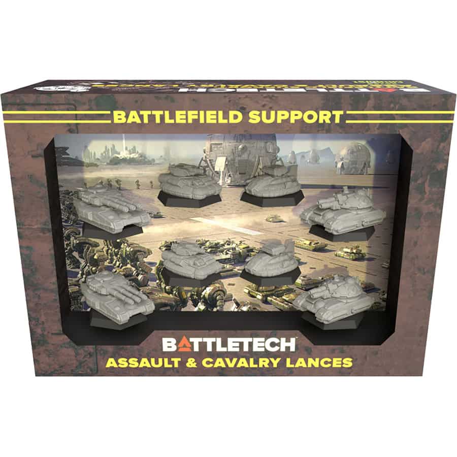 BATTLETECH: BATTLEFIELD SUPPORT ASSAULT AND CAVALRY LANCES – Gopher Games