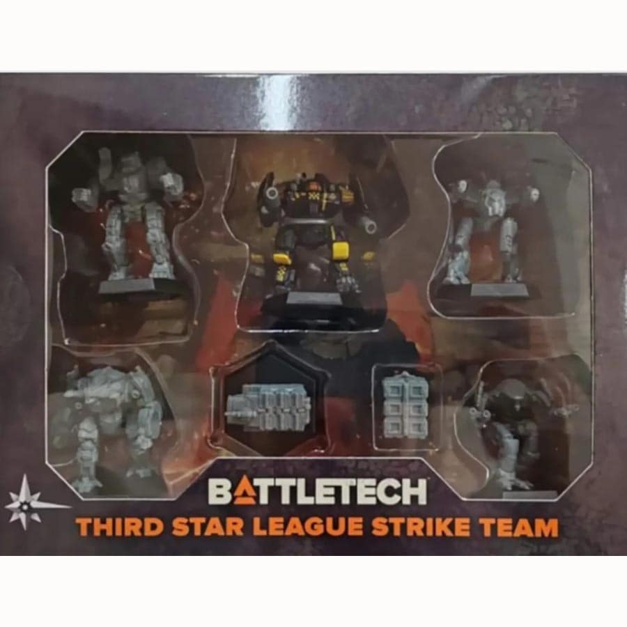 TEMPORARY SALE!!!! BATTLETECH: THIRD STAR LEAGUE BATTLE GROUP – Gopher Games