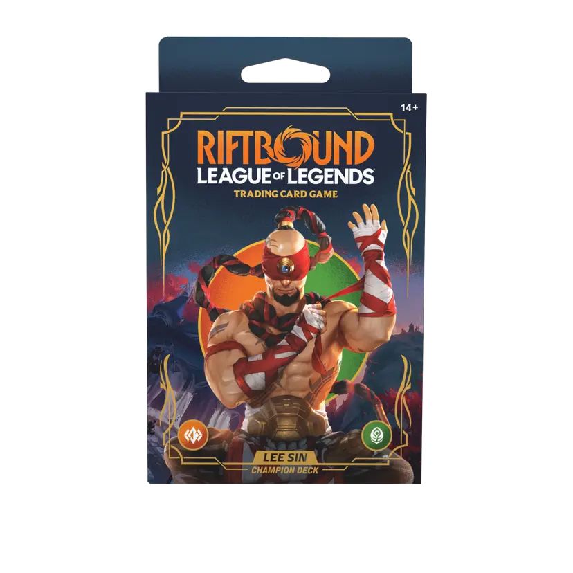 Riftbound Lee Sin Champion Deck – Gopher Games