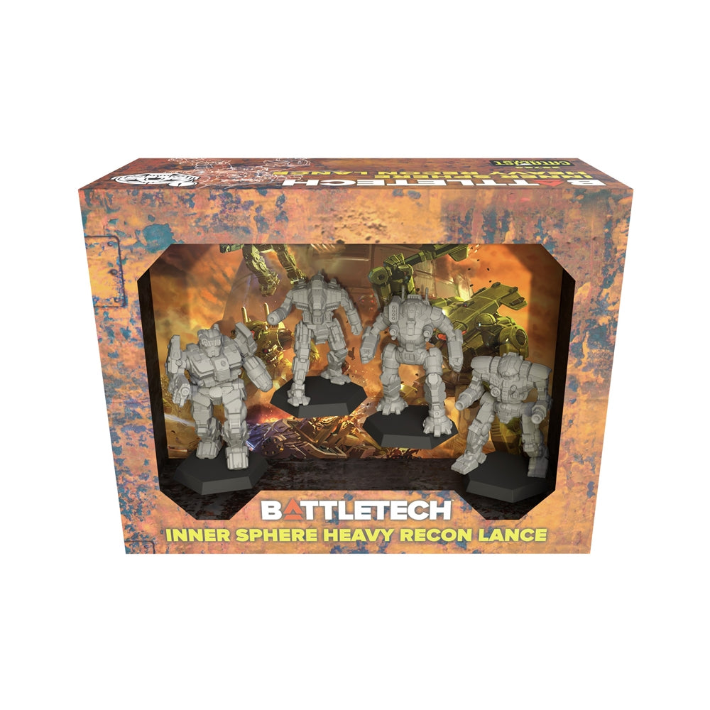 Battletech: Miniature Force Pack - Inner Sphere Heavy Recon Lance ...