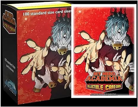 Dragon Shield Sleeves – Matte Art: My Hero Academia: Shigaraki 100 CT ...