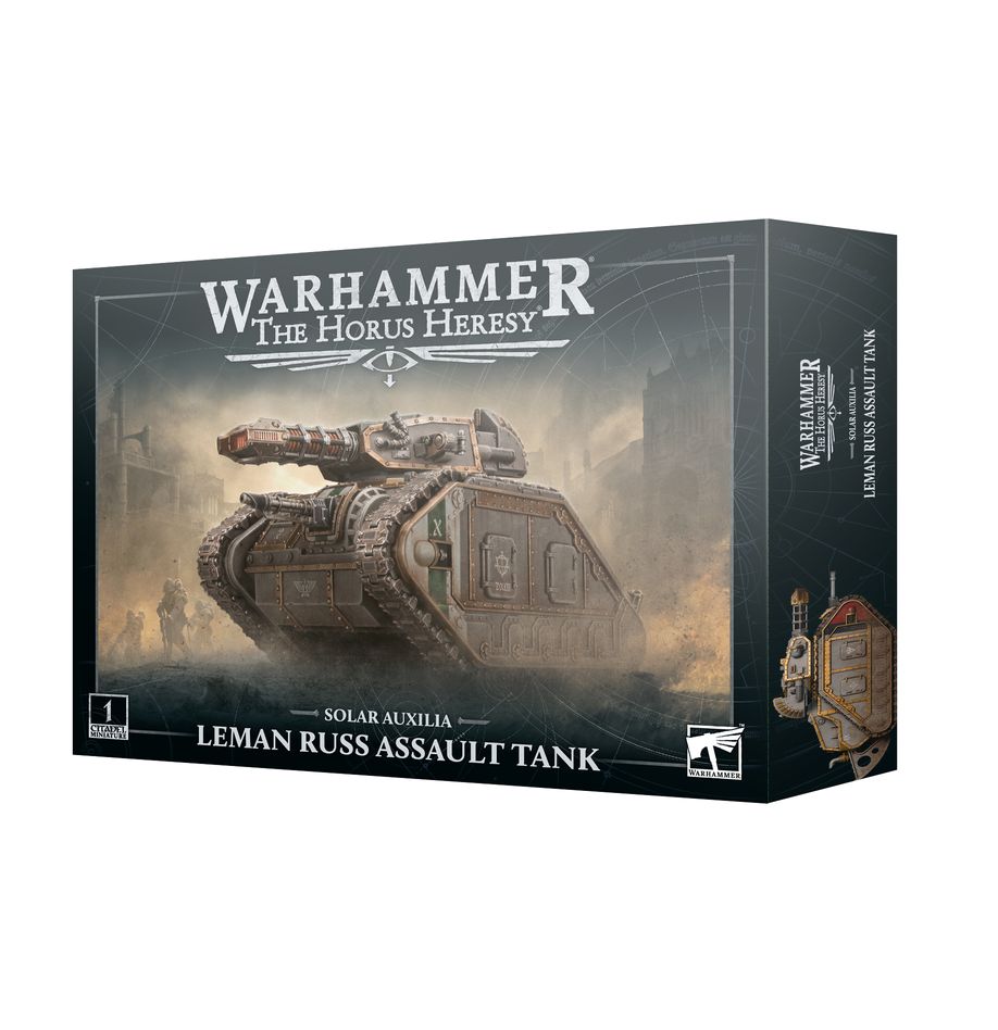 SOLAR AUXILIA LEMAN RUSS ASSAULT TANK – Gopher Games