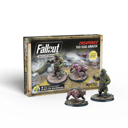 Fallout: Wasteland Warfare - Creatures: Yao Guai Ambush – Gopher Games