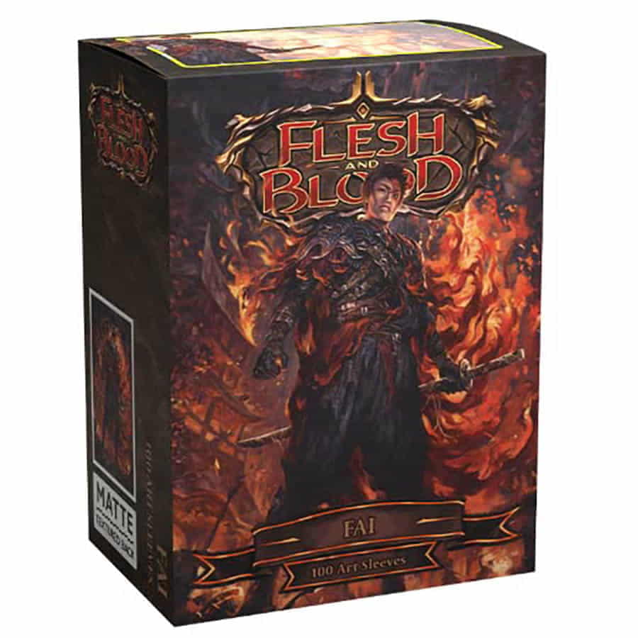DRAGON SHIELD: MATTE ART: FLESH AND BLOOD: UPRISING: FAI (BOX OF 100 ...