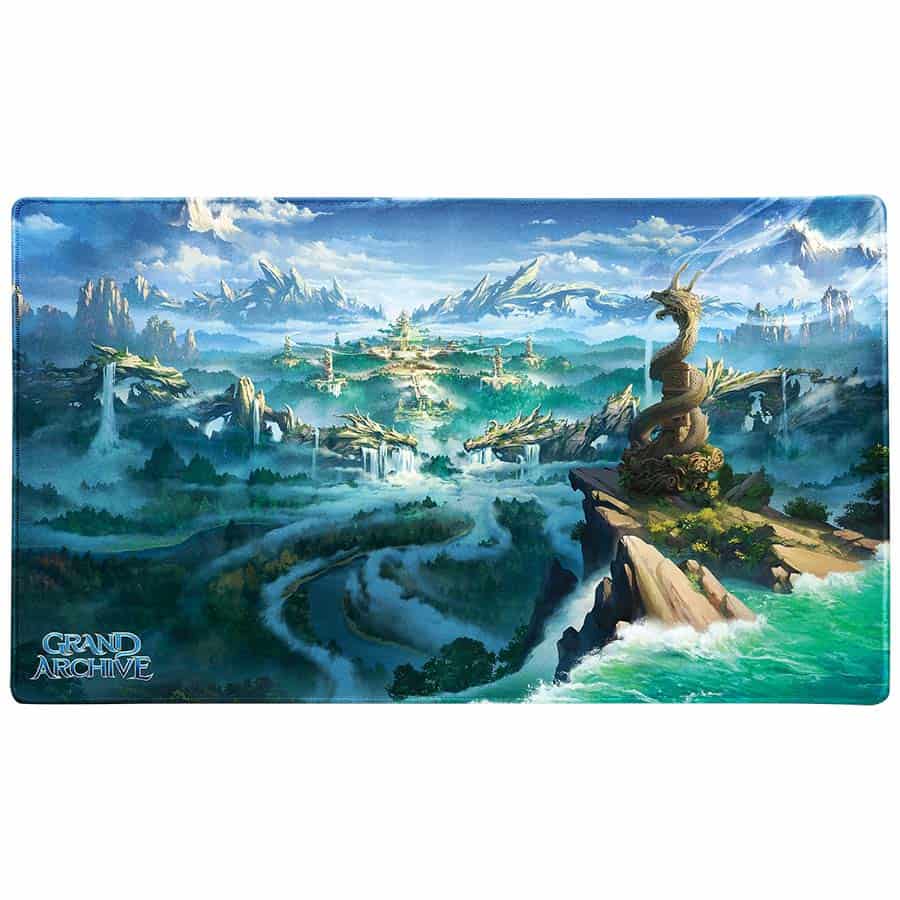 DRAGON SHIELD PLAYMAT: GRAND ARCHIVE: BAIDI OATHSWORN PALACE – Gopher Games