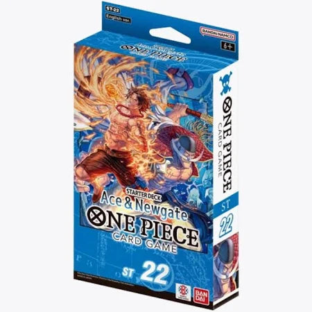 ONE PIECE TCG: ACE AND NEWGATE STARTER DECKS DISPLAY (ST-22) – Gopher Games