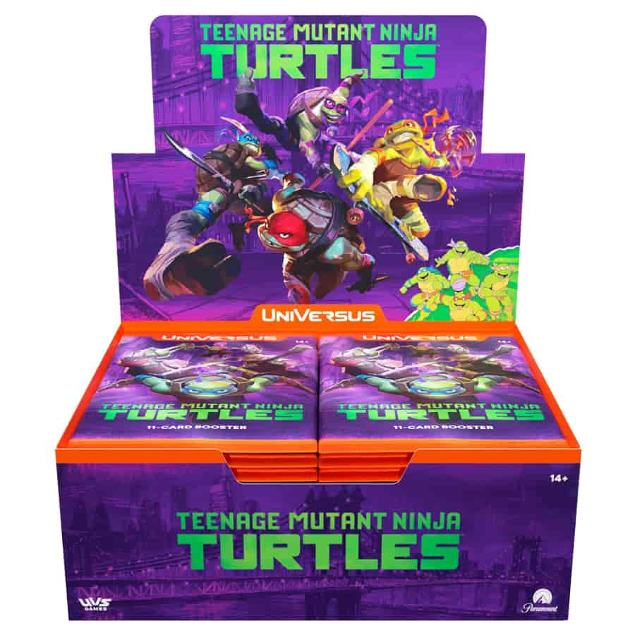 UNIVERSUS TEENAGE MUTANT NINJA TURTLES BOOSTER (24CT) – Gopher Games