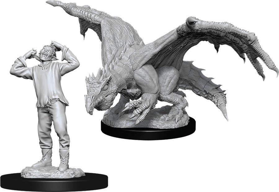D&D Nolzur's Marvelous Miniatures: Green Dragon Wyrmling & Afflicted E ...
