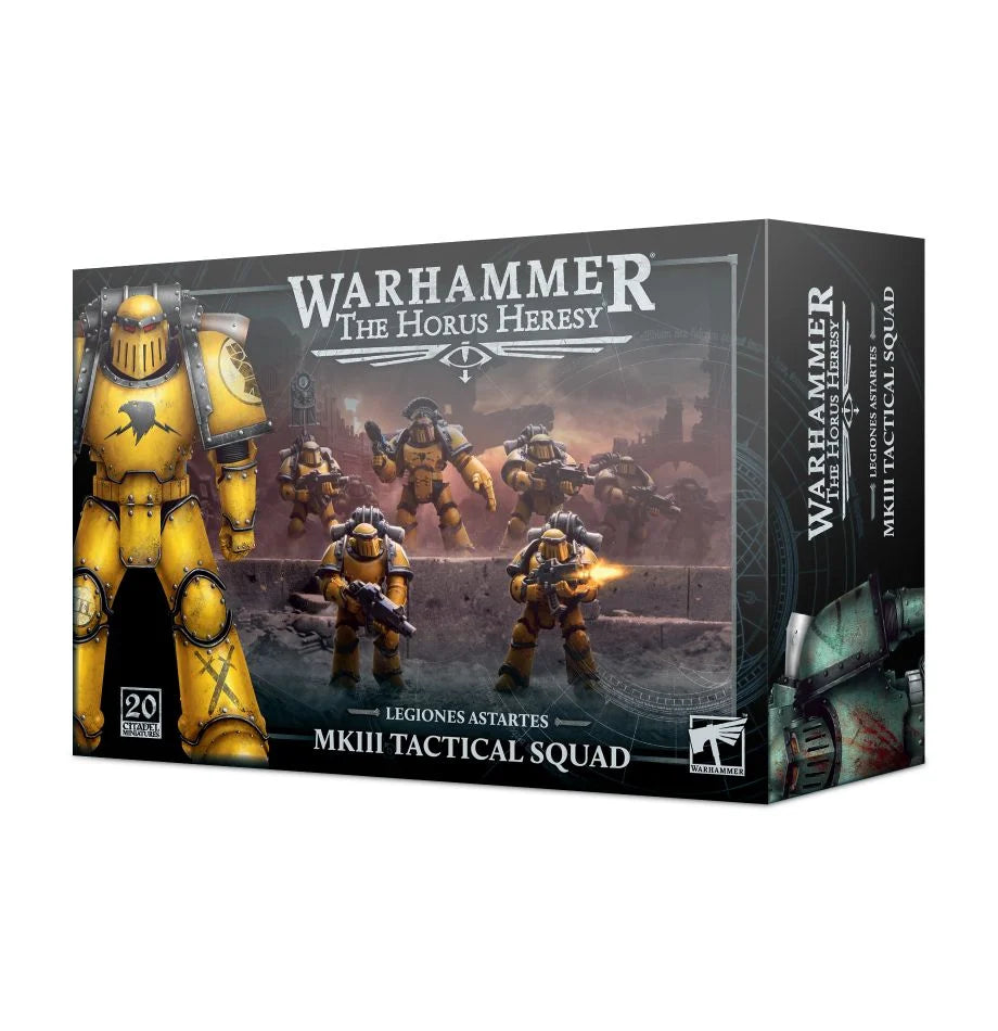Horus Heresy Legion Astartes MKIII Tactical Squad – Gopher Games