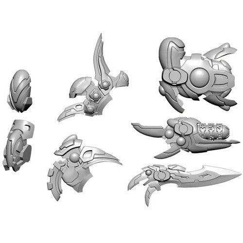 Warcaster Neo-Mechanika: Empyrean - Daemon Weapon Pack A – Gopher Games