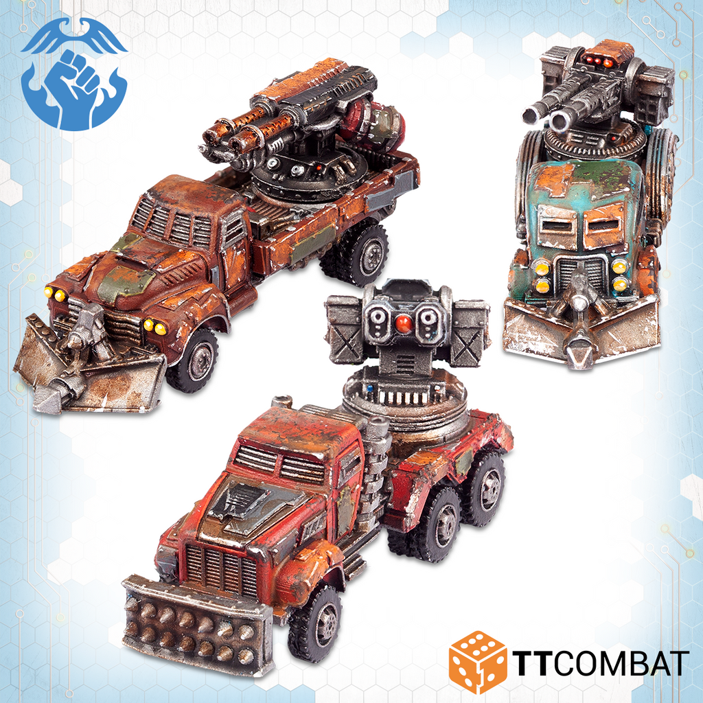 AA Gun Wagons (or Flame Wagons) – Gopher Games