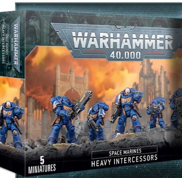 Space Marine Heavy Intercessors – Gopher Games