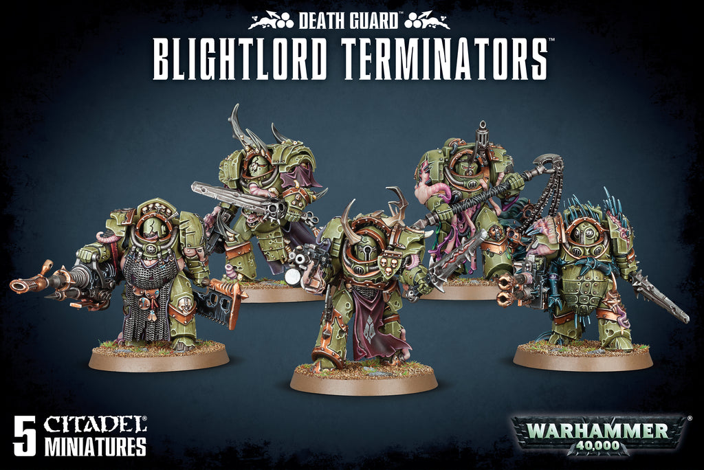 Death Guard Blightlord Terminators – Gopher Games