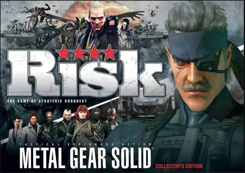 Risk Metal Gear Solid Collectors Edition – Gopher Games
